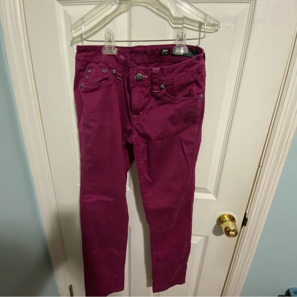 Miss Me | Jeans | Miss Me Raspberry Skinny Jeans Size 3 With 32inseam ...